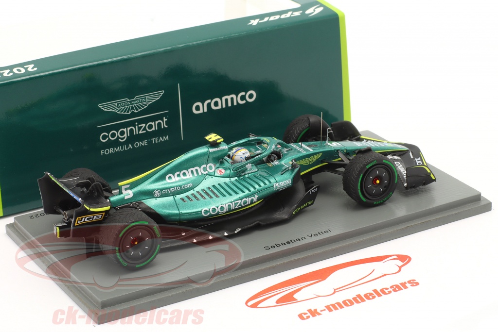 Spark 1:43 S. Vettel Aston Martin AMR22 #5 Emilia-Romagna GP formule 1 ...