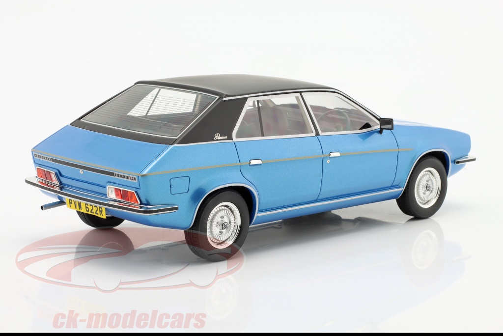 Cult Scale Models 1:18 Austin Princess 2200 HLS year 1979 blue metallic ...