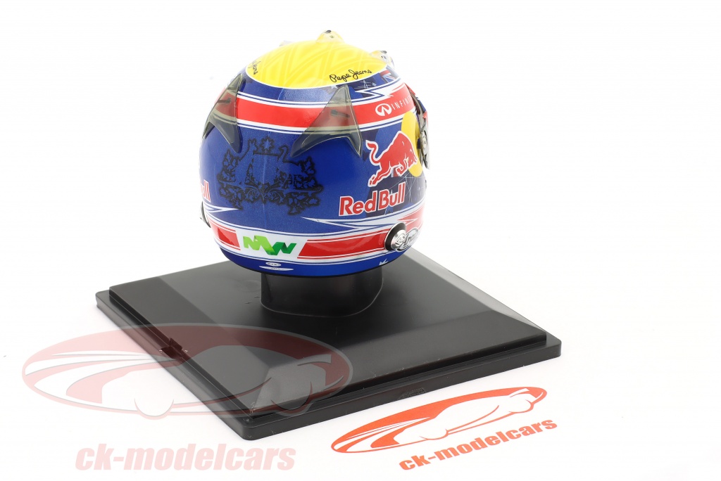 Spark 1:5 Mark Webber #2 Red Bull 方式 1 2012 ヘルメット Editions ATF1C026 モデル ...