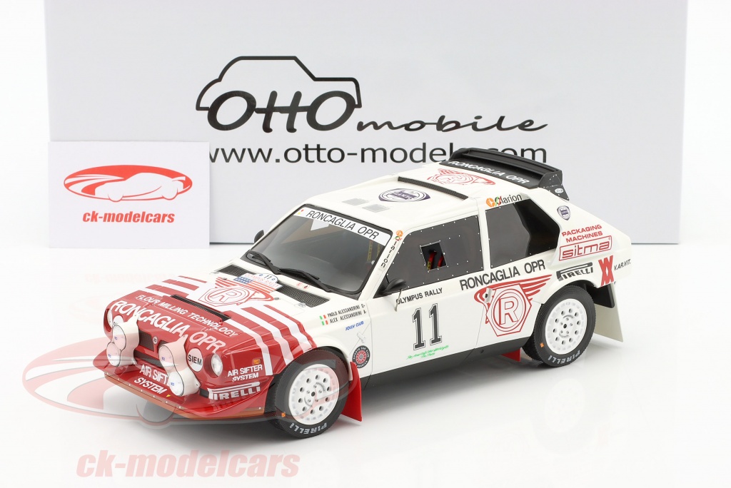 Ottomobile 1:18 Lancia Delta S4 Gr. B #11 Olympus Rally 1986 ...