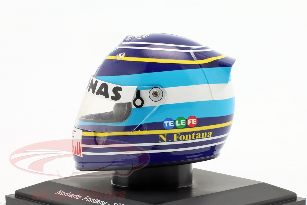 Spark 1:5 Norberto Fontana #17 Red Bull Sauber formula 1 1997 helmet ...