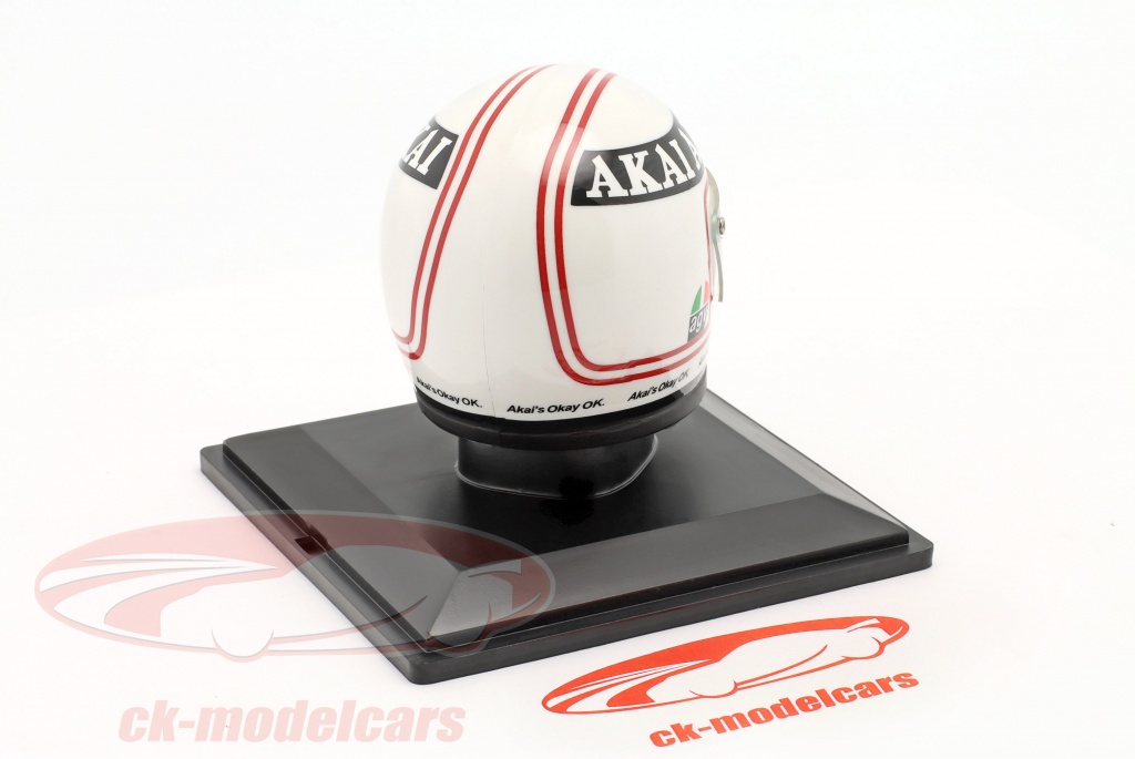 Spark 1:5 Alan Jones #27 Williams formule 1 Wereldkampioen 1980 helm ...