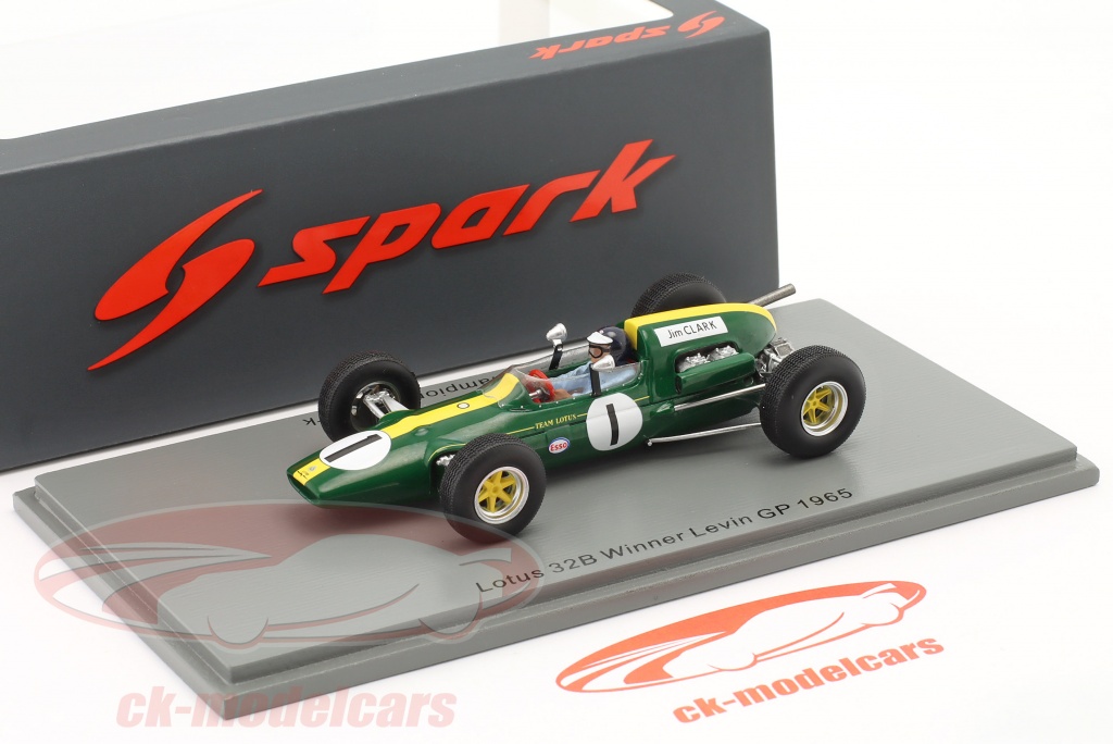 Spark 1:43 Jim Clark Lotus 32B #1 Winner Levin GP Tasman Series ...