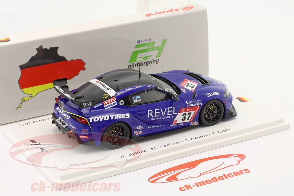 Spark 1:43 Toyota Supra #37 24h Nürburgring 2020 Novel Racing SG705 ...