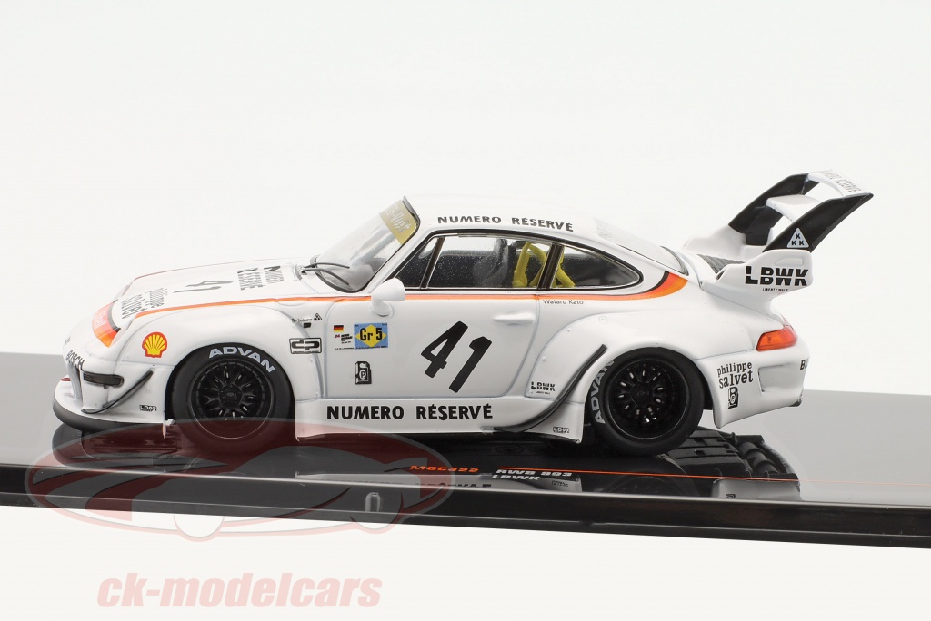 Ixo 1:43 Porsche 911 (993) RWB LBWK #41 white MOC322 model car MOC322 ...