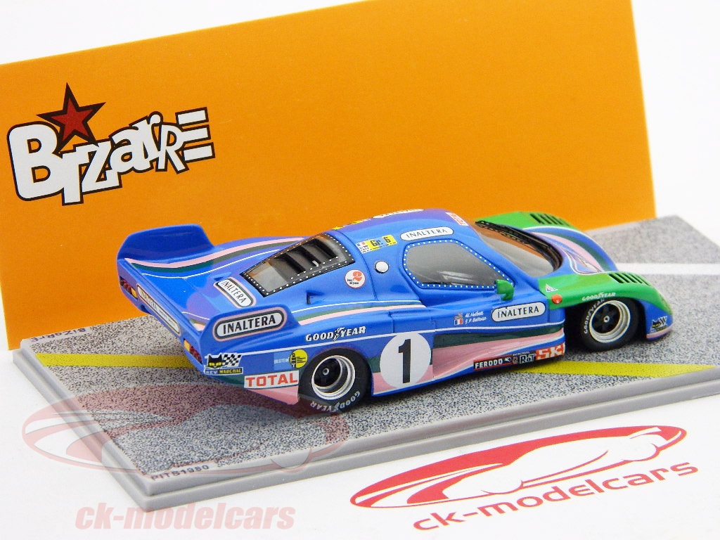 Spark 1:43 Inaltera #1 24h LeMans 1977 Beltoise / Holbert Bizarre BZ225 ...
