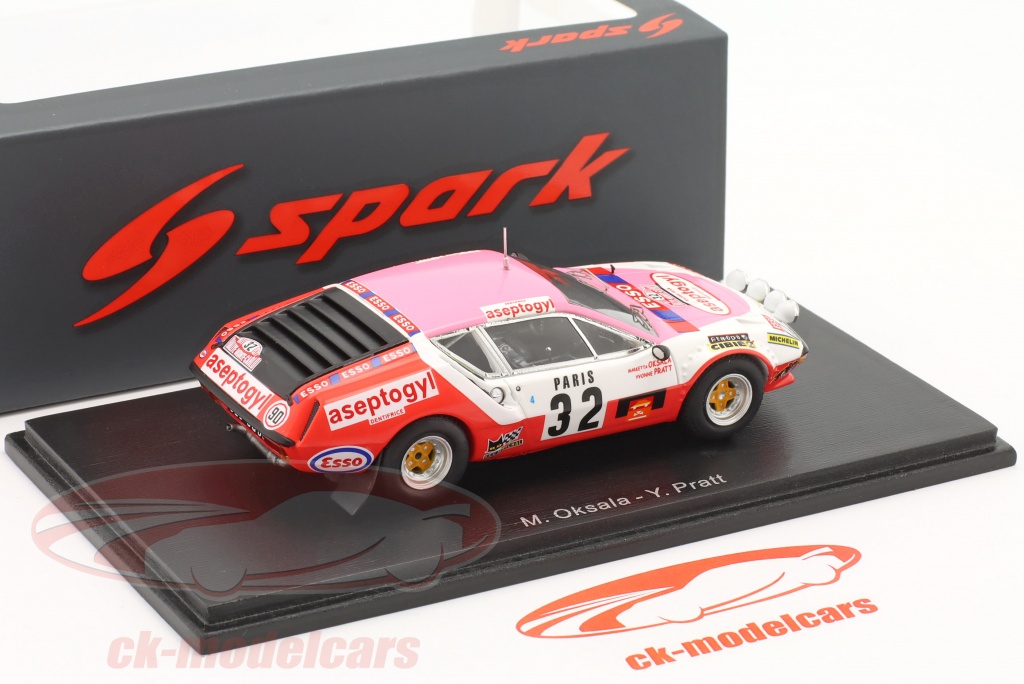 Spark 1:43 Alpine A310 V6 #32 Rallye Monte Carlo 1977 Oksala, Pratt ...