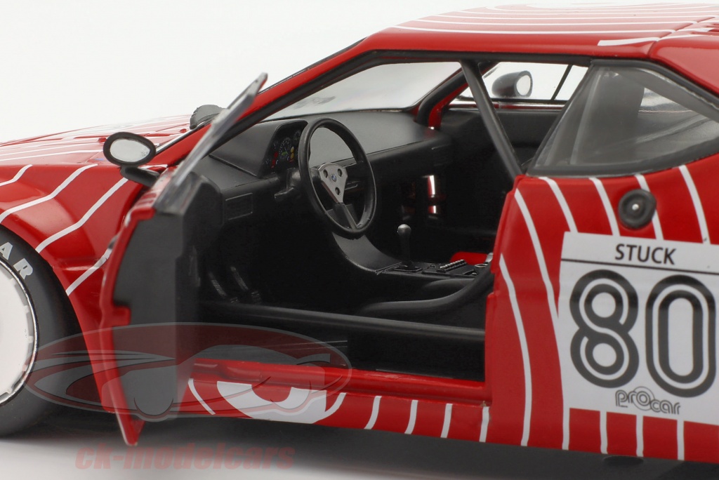 WERK83 1:18 BMW M1 Procar #80 Procar Series 1980 Hans-Joachim Stuck ...