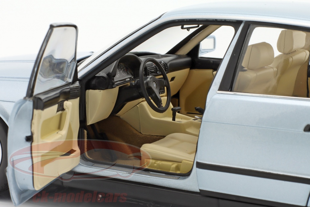 Minichamps 1:18 BMW 535i (E34) year 1988 light blue metallic 100024007 ...