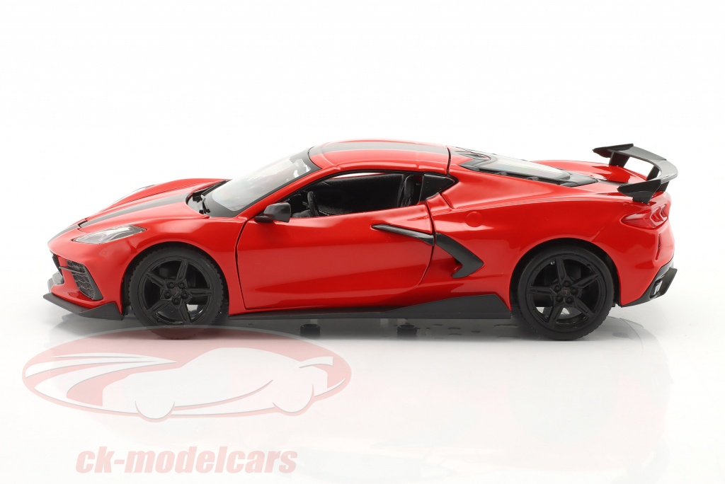 Maisto 1:24 Chevrolet Corvette Stingray Coupe Baujahr 2020 rot ...
