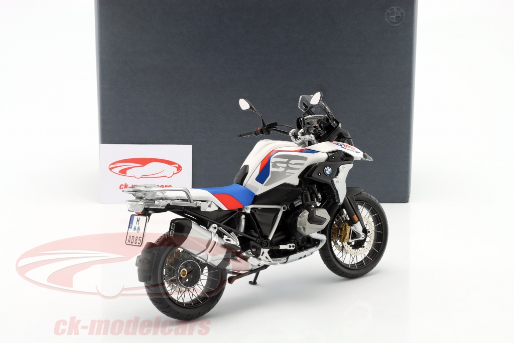 BMW 1:10 R1250 GS (K50) Blanc / bleu / rouge 80435A21530 modèle voiture ...