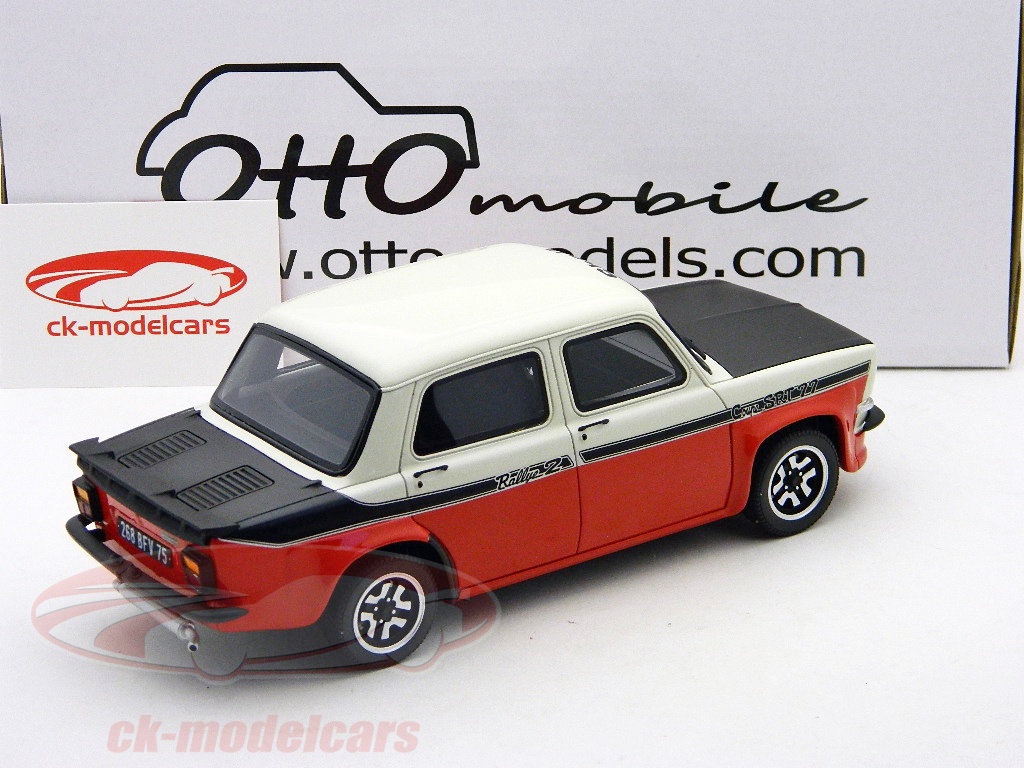 Ottomobile 1:18 Simca 1000 Rally 2 SRT 77 white red OT537 model car ...