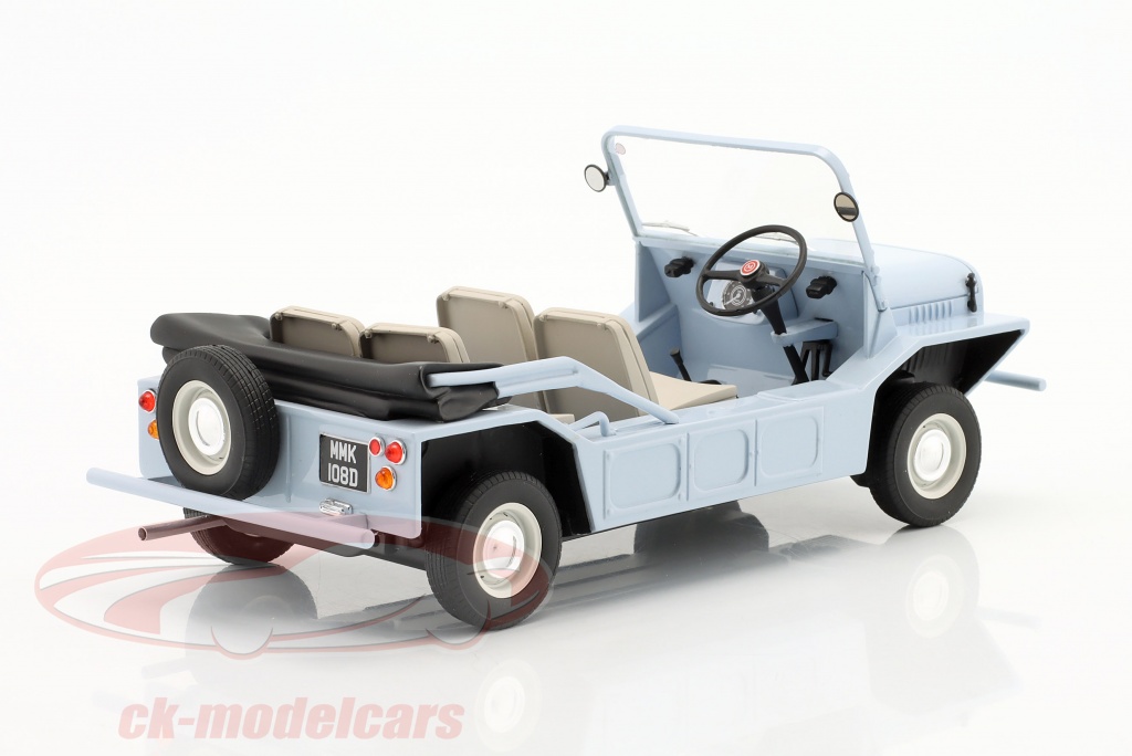 Cult Scale Models 1:18 Mini Moke RHD year 1965 light blue CML109-2 ...