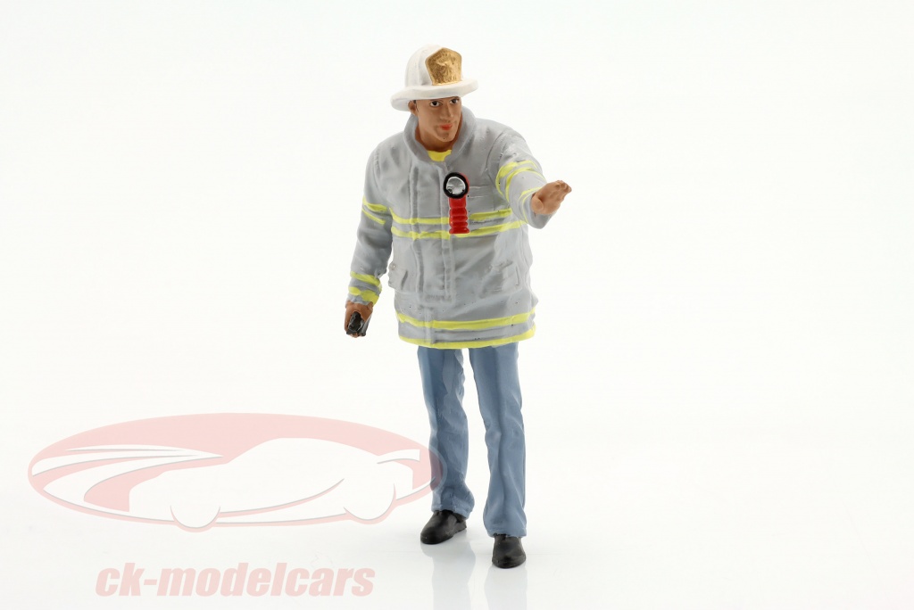 American Diorama 1:18 Firefighters Fire Captain figuur AD76318 model ...