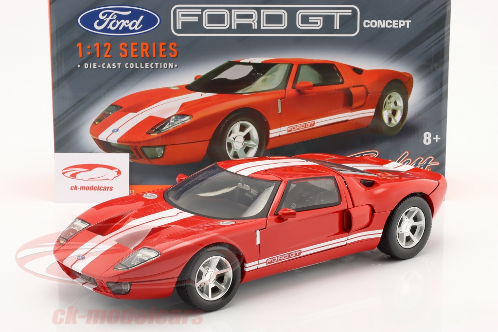 MotorMax 1:12 Ford GT Concept rood 73001 model auto 73001 661732730018
