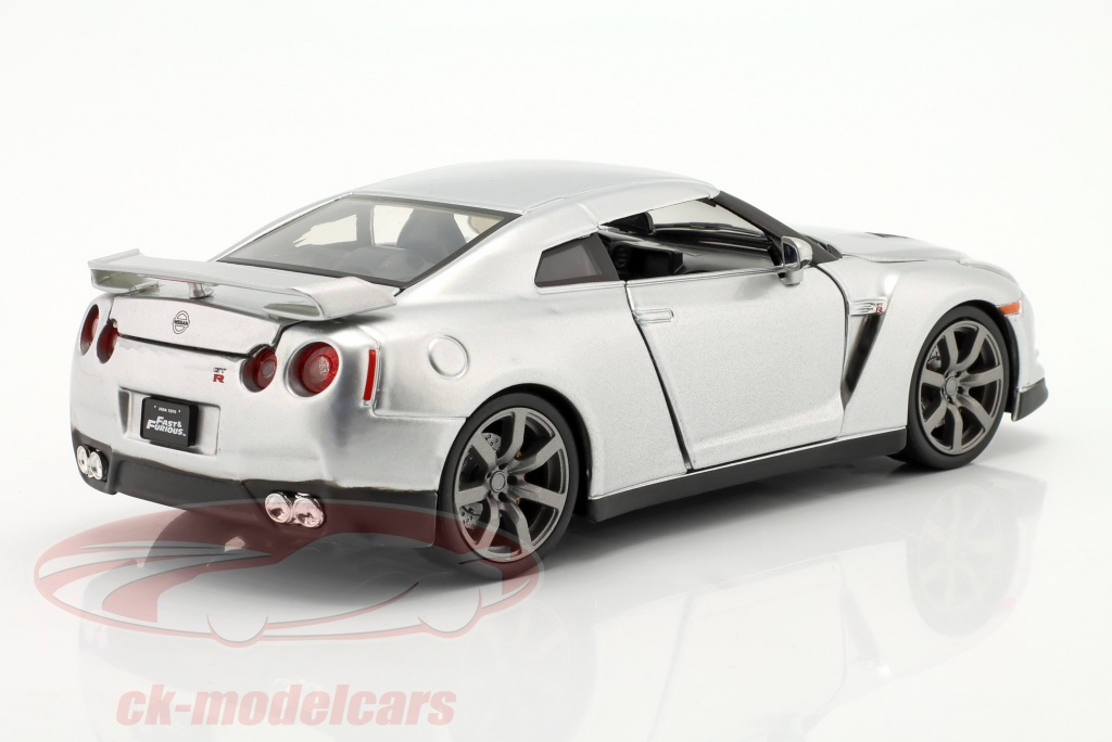 Jadatoys 1:24 Brian's Nissan GT-R R35 Fast and Furious 6 (2013) silver ...