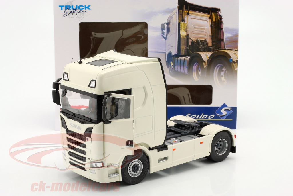 Solido 1:24 Scania S580 Highline tractor unit year 2021 white S2400301 ...