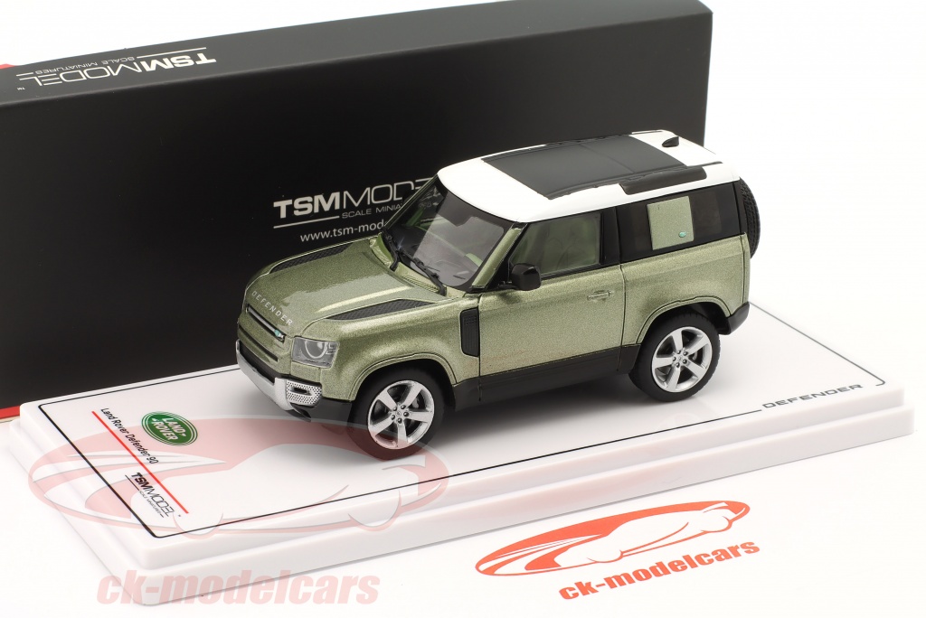 True Scale 1:43 Land Rover Defender 90 First Edition 2020 pangea green ...