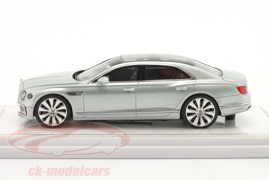 True Scale 1:43 Bentley Flying Spur year 2021 silver metallic TSM430590 ...
