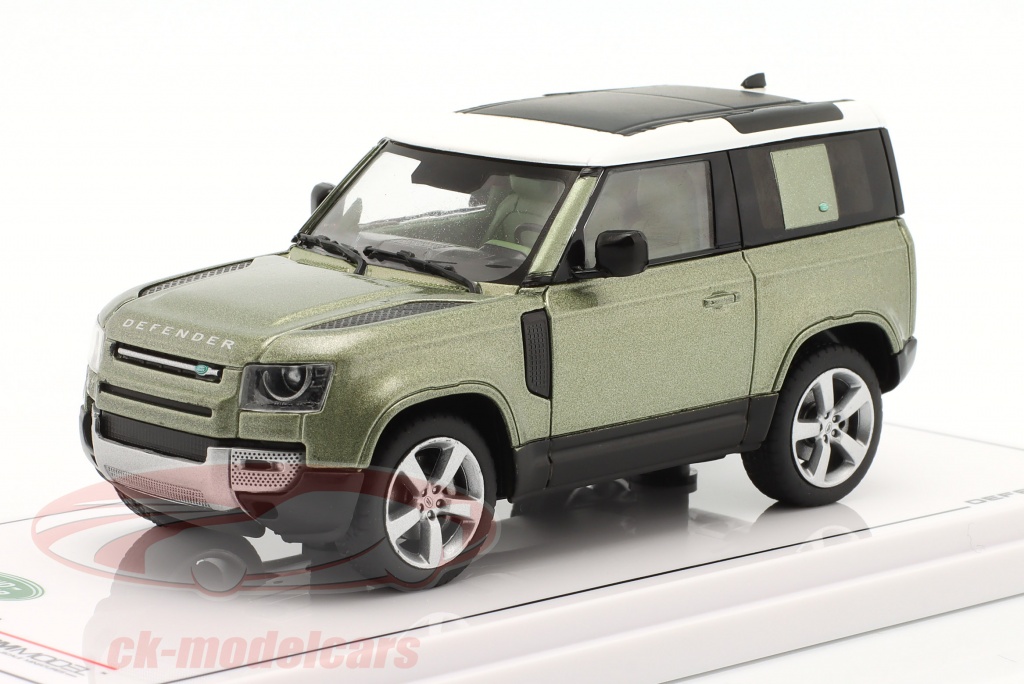 True Scale 1:43 Land Rover Defender 90 First Edition 2020 pangea green ...