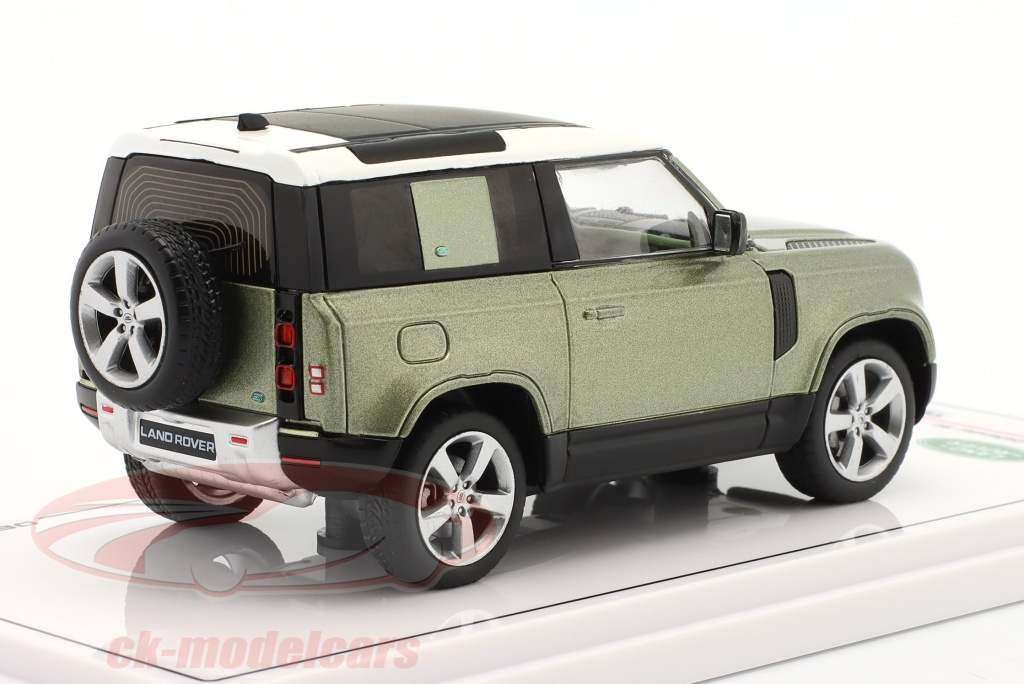 True Scale 1:43 Land Rover Defender 90 First Edition 2020 pangea green ...
