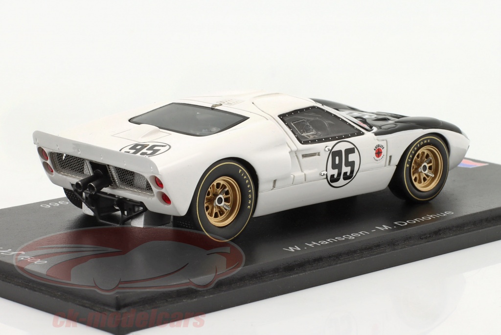 Spark 1:43 Ford GT40 Mk II #95 3位 24h Daytona 1968 US256 モデル 車 US256 ...