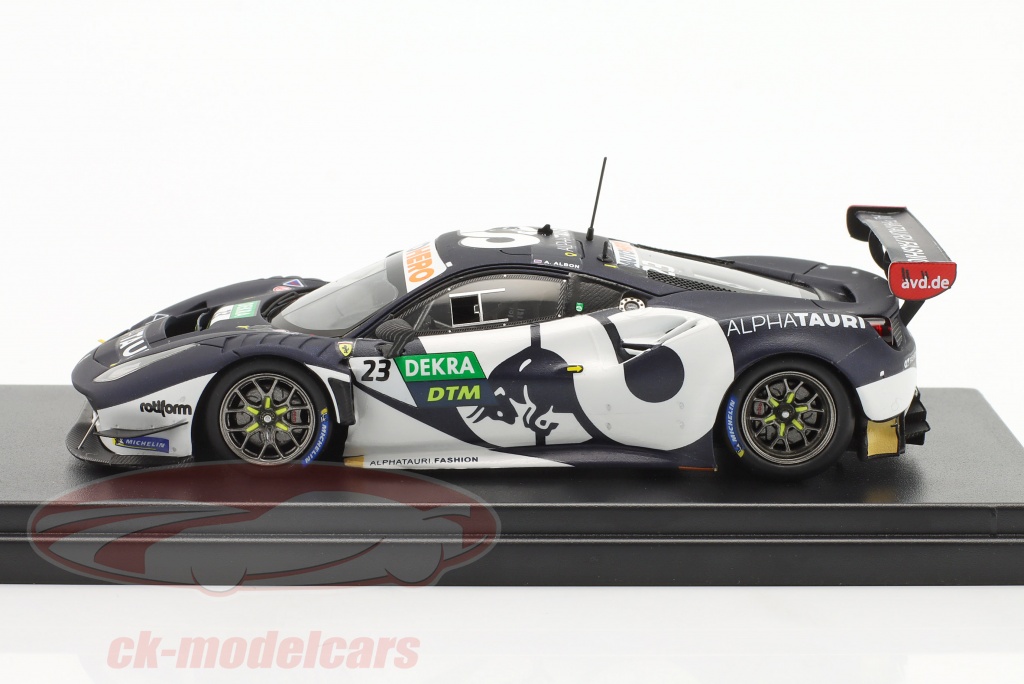 LookSmart 1:43 Ferrari 488 GT3 Evo #23 3rd DTM Monza 2021 A. Albon ...