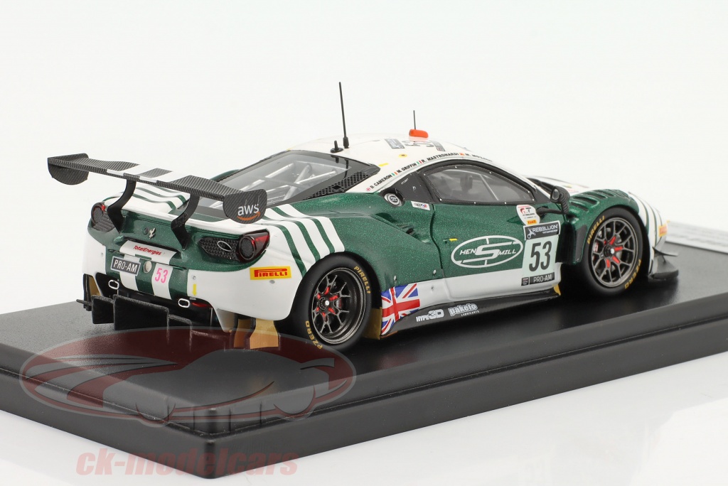 LookSmart 1:43 Ferrari 488 GT3 #53 优胜者 职业业余配对班 24h Spa 2021 AF Corse LSRC104 模型 汽车 LSRC104 ...