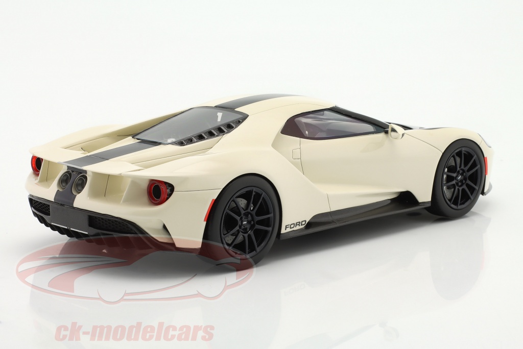 True Scale 1:18 Ford GT64 prototype Heritage Edition white / blue ...