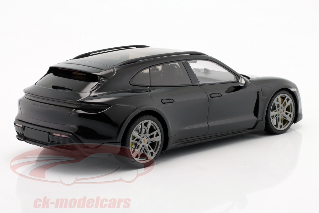 Minichamps 1:18 Porsche Taycan Cross Turismo Turbo S year 2021 black ...