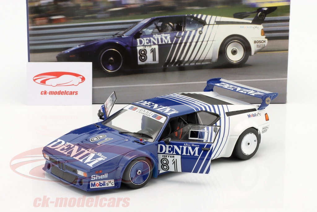 WERK83 1:18 BMW M1 Procar #81 ProCar Serie 1980 Hans Heyer W1803010 ...