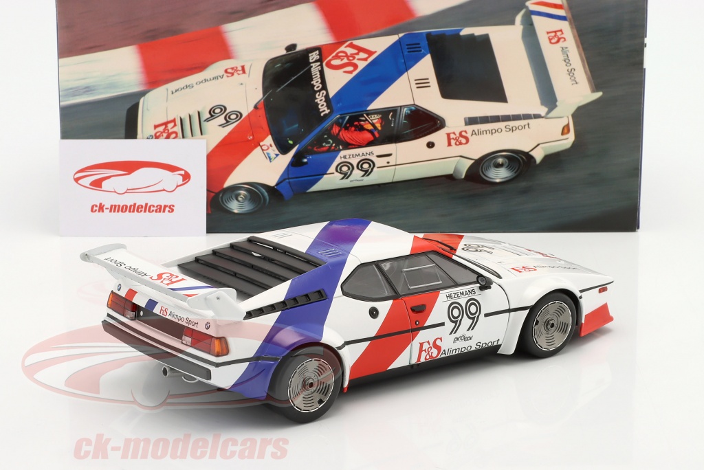 WERK83 1:18 BMW M1 Procar #99 ProCar Series 1979 Toine Hezemans ...