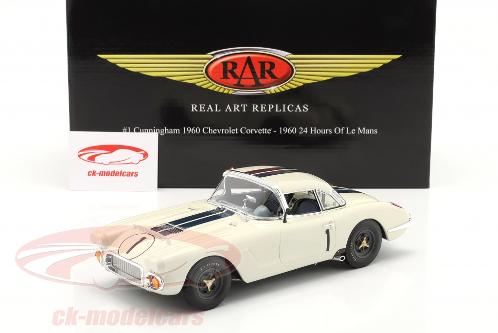 Real Art Replicas 1:18 Chevrolet Corvette C1 #1 24h LeMans 1960 ...
