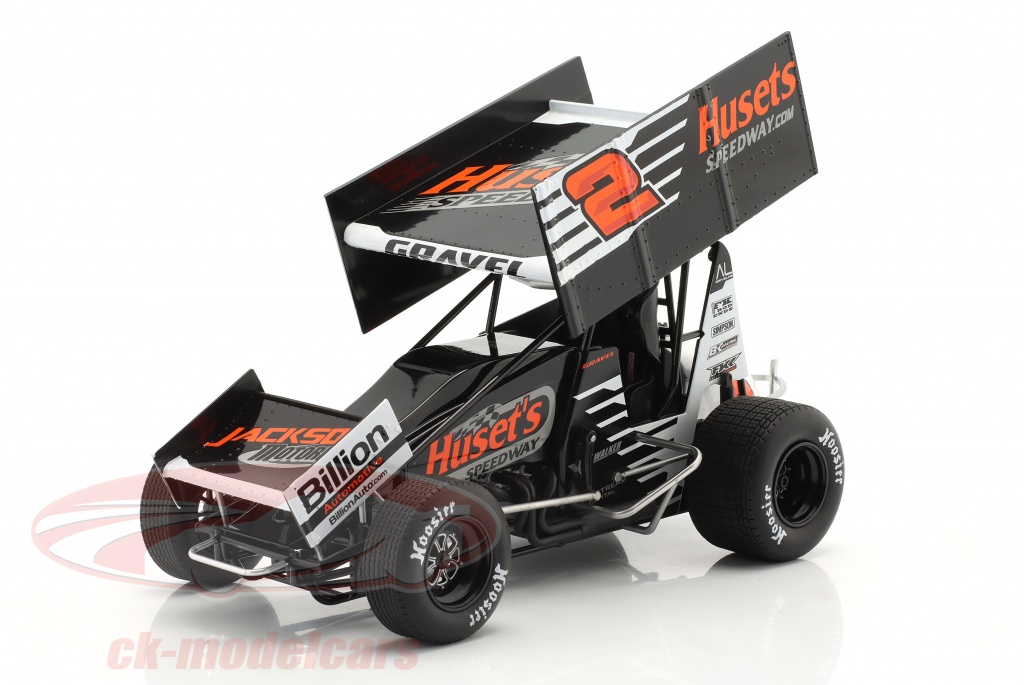 GMP 1:18 Huset's Speedway Sprint Car 2022 #2 David Gravel A1822003 ...