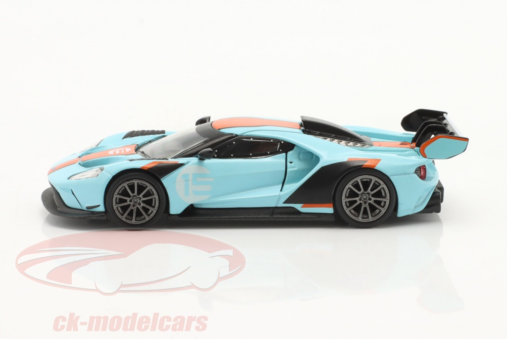 True Scale 1:64 Ford GT MK II #002 gulf azul / laranja MGT00359L modelo ...