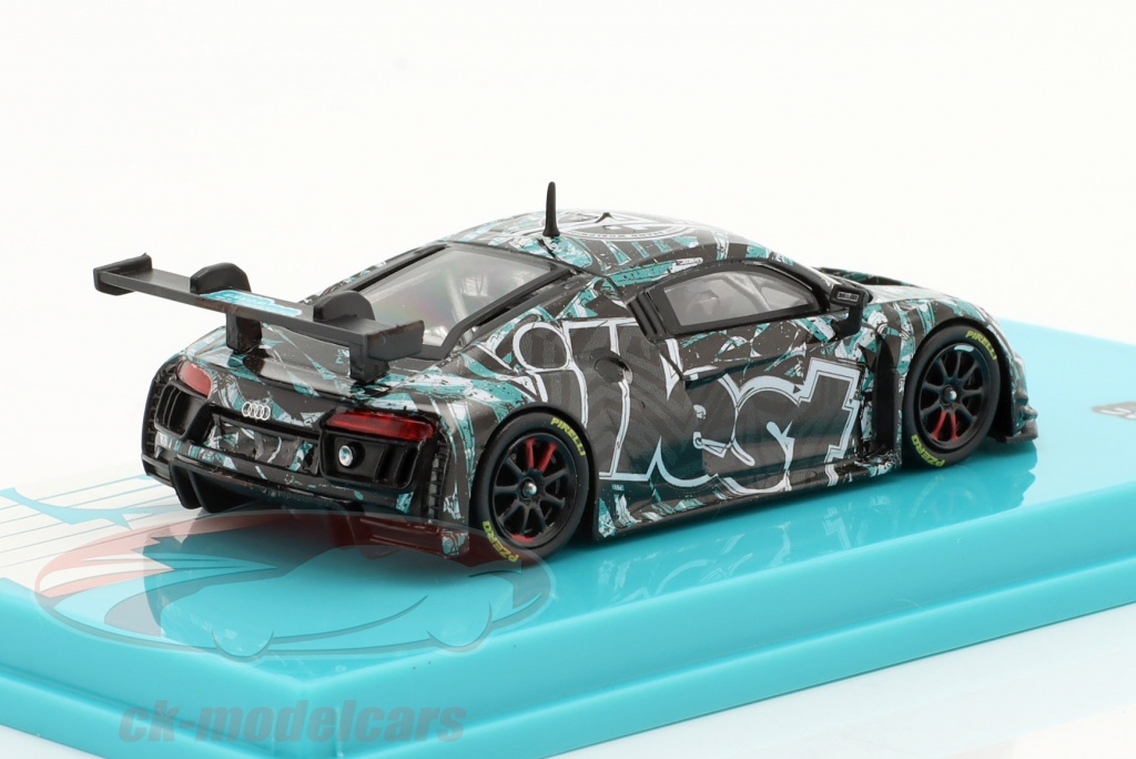 Tarmac Works 1:64 Audi R8 LMS illest Preto / verde / Branco T64-007 ...