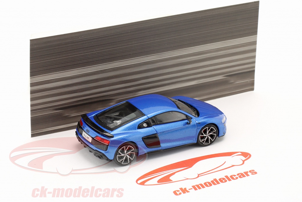 KengFai 1:64 Audi R8 Coupe Performance V10 Baujahr 2021 blau metallic ...