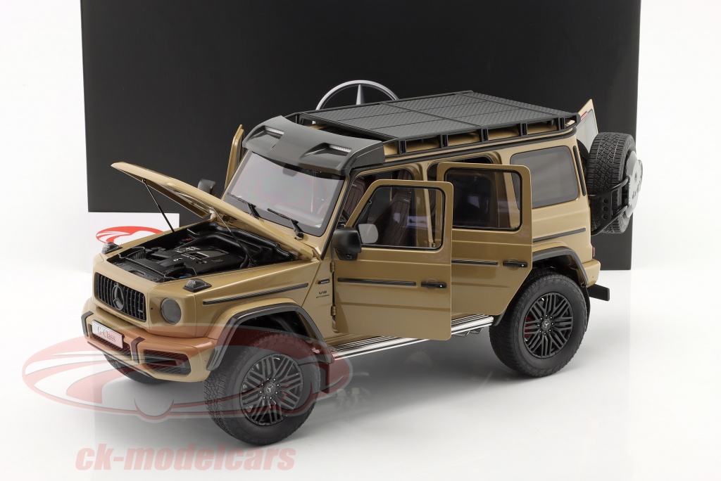 NZG 1:12 Mercedes-Benz G63 (W463) 4x4 AMG year 2022 desert sand ...