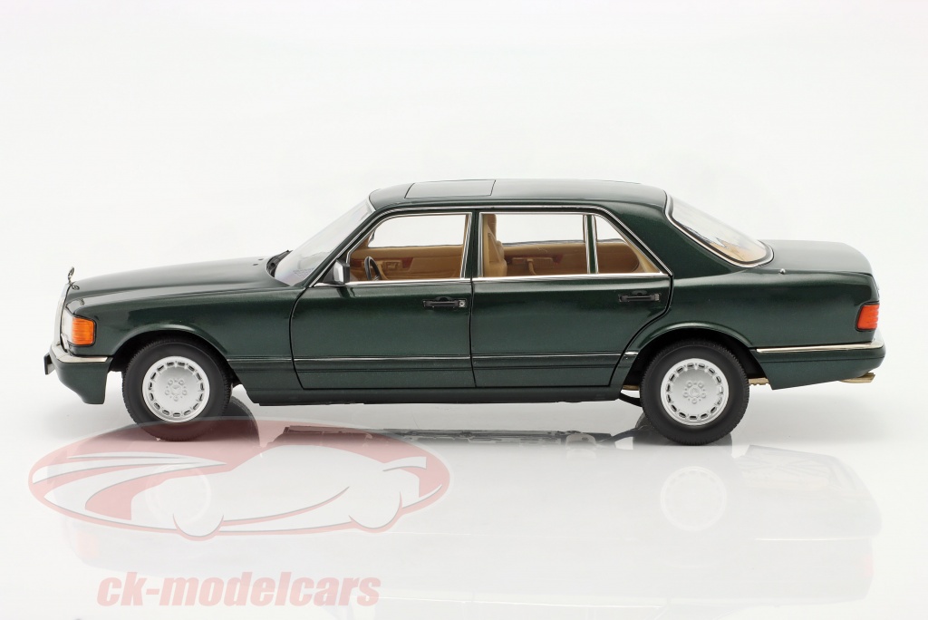 Norev 1:18 Mercedes-Benz 560 SEL (V126) year 1985-1991 malachite green B66040682 model car B66040682