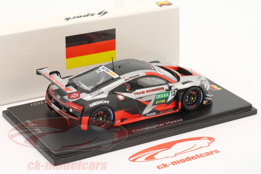 Spark 1:43 Audi R8 LMS GT3 #12 DTM Nürburgring 2021 C. Haase SG804 ...
