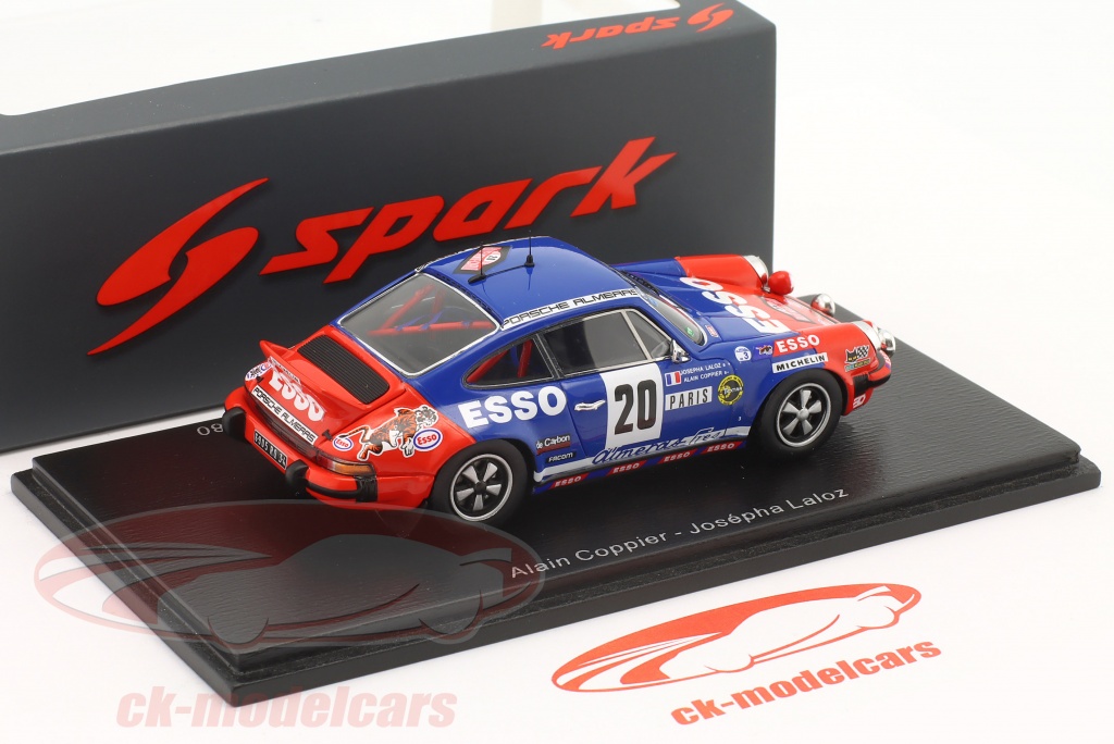 Spark 1:43 Porsche 911 SC #20 9th Rallye Monte Carlo 1980 Coppier, Laloz S6648 Modellauto S6648 ...