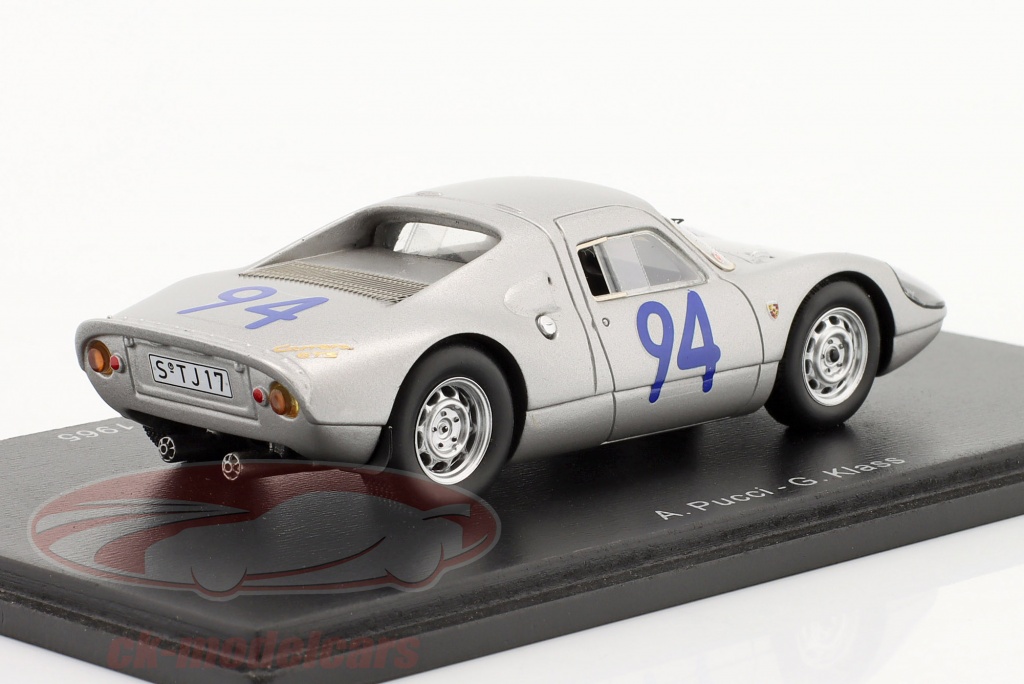 Spark 1:43 Porsche 904 GTS #94 5° Targa Florio 1965 Pucci, Klass S9233 ...