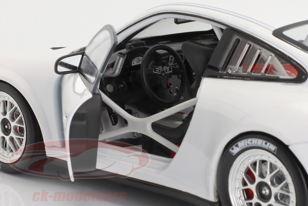 Welly 1:18 Porsche 911 (997 II) GT3 Cup Plain Body white Year 2009 18033 model car 18033 ...