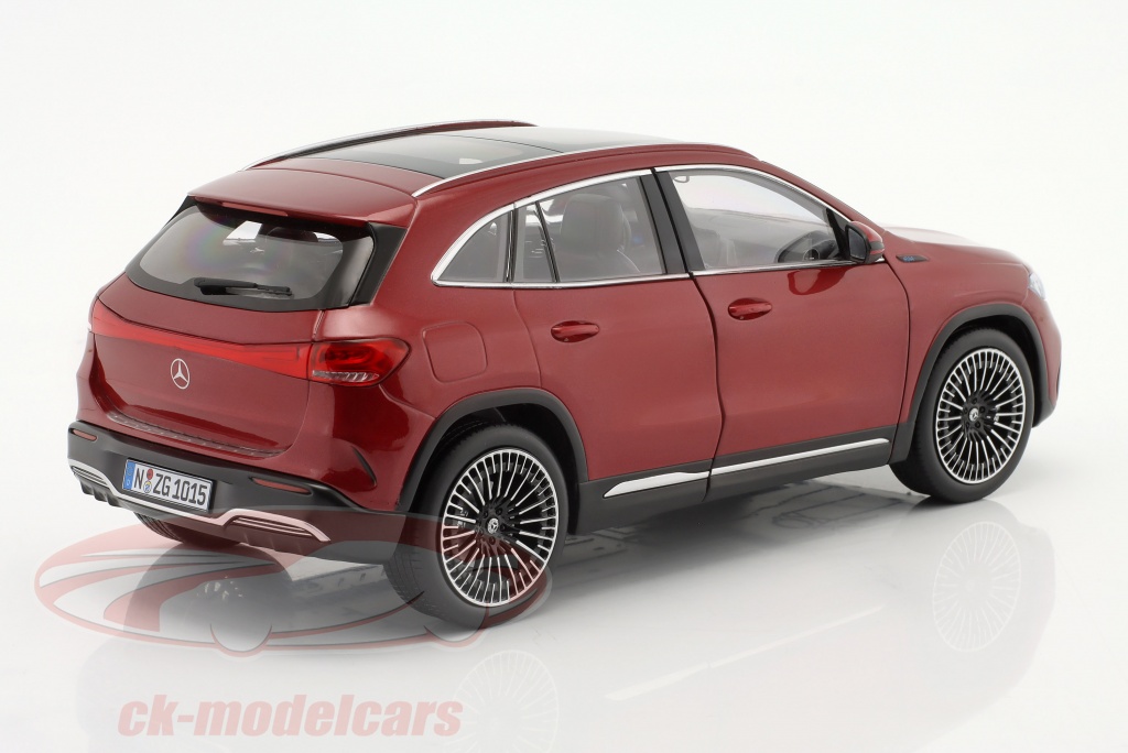 NZG 1:18 Mercedes-Benz EQA year 2021 patagonia red 1015/11 model car ...