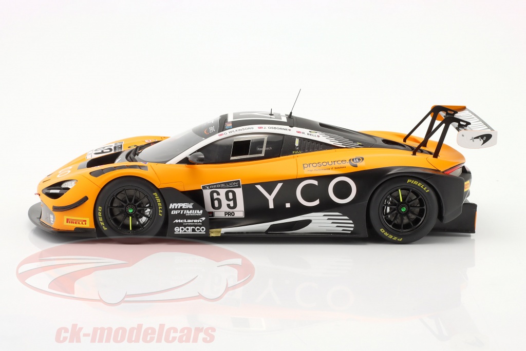 Spark 1:18 McLaren 720S GT3 #69 24h Spa 2020 Optimum Motorsport 18SB027 ...