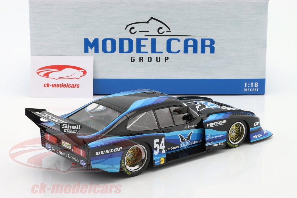 Modelcar Group 1:18 Ford Capri Turbo Gr. 5 #54 DRM Norisring 1980 Hans ...