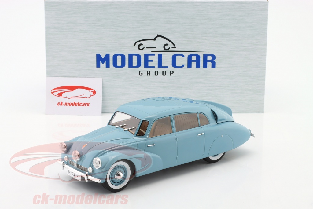 ModelCarGroup 1:18 Tatra 87 Светло-синий MCG18362 модель автомобиль ...
