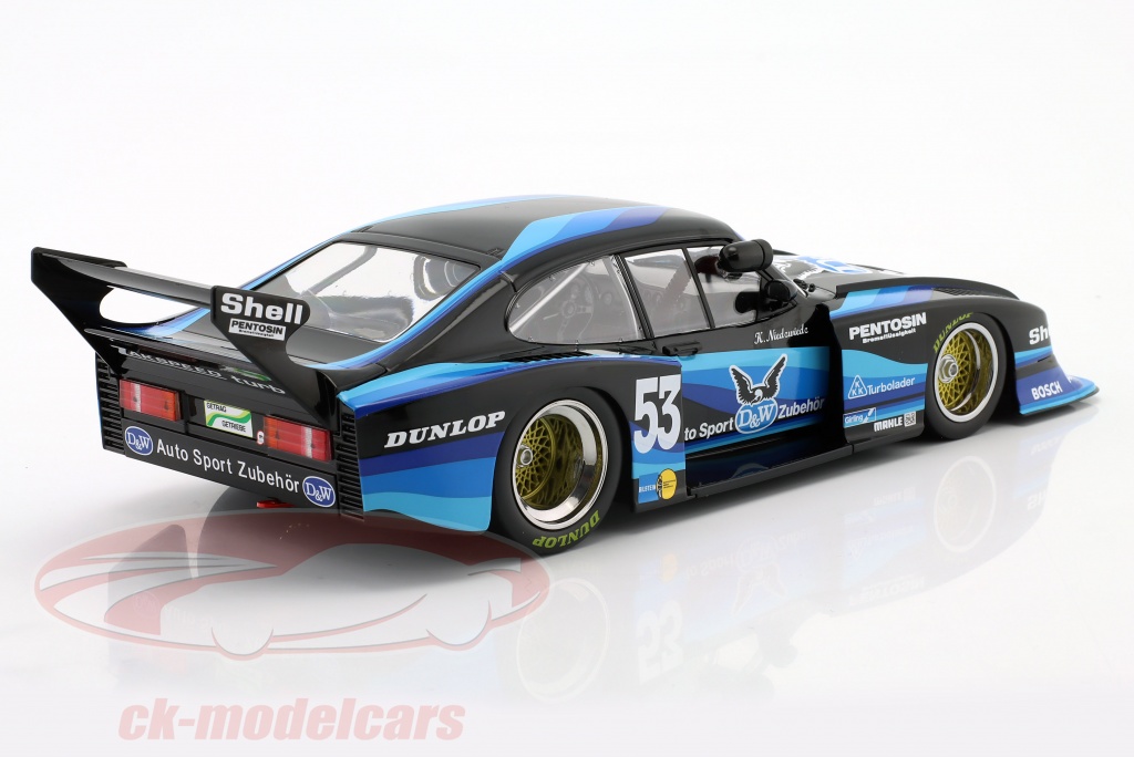 ModelCarGroup 1:18 Ford Capri Turbo Gr. 5 #53 DRM 1980 Klaus Niedzwiedz ...