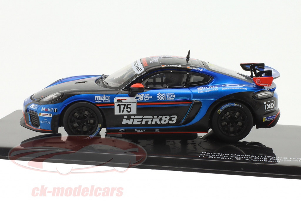 Ixo 1:43 Porsche Cayman GT4 CS MR #175 Porsche Sports Cup Deutschland ...