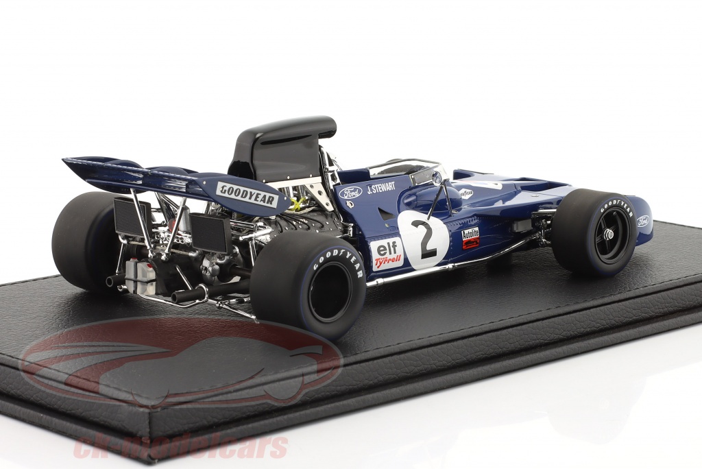 GP Replicas 1:18 J. Stewart Tyrrell 003 #2 ganador Alemán GP fórmula 1 Campeón mundial 1971 ...